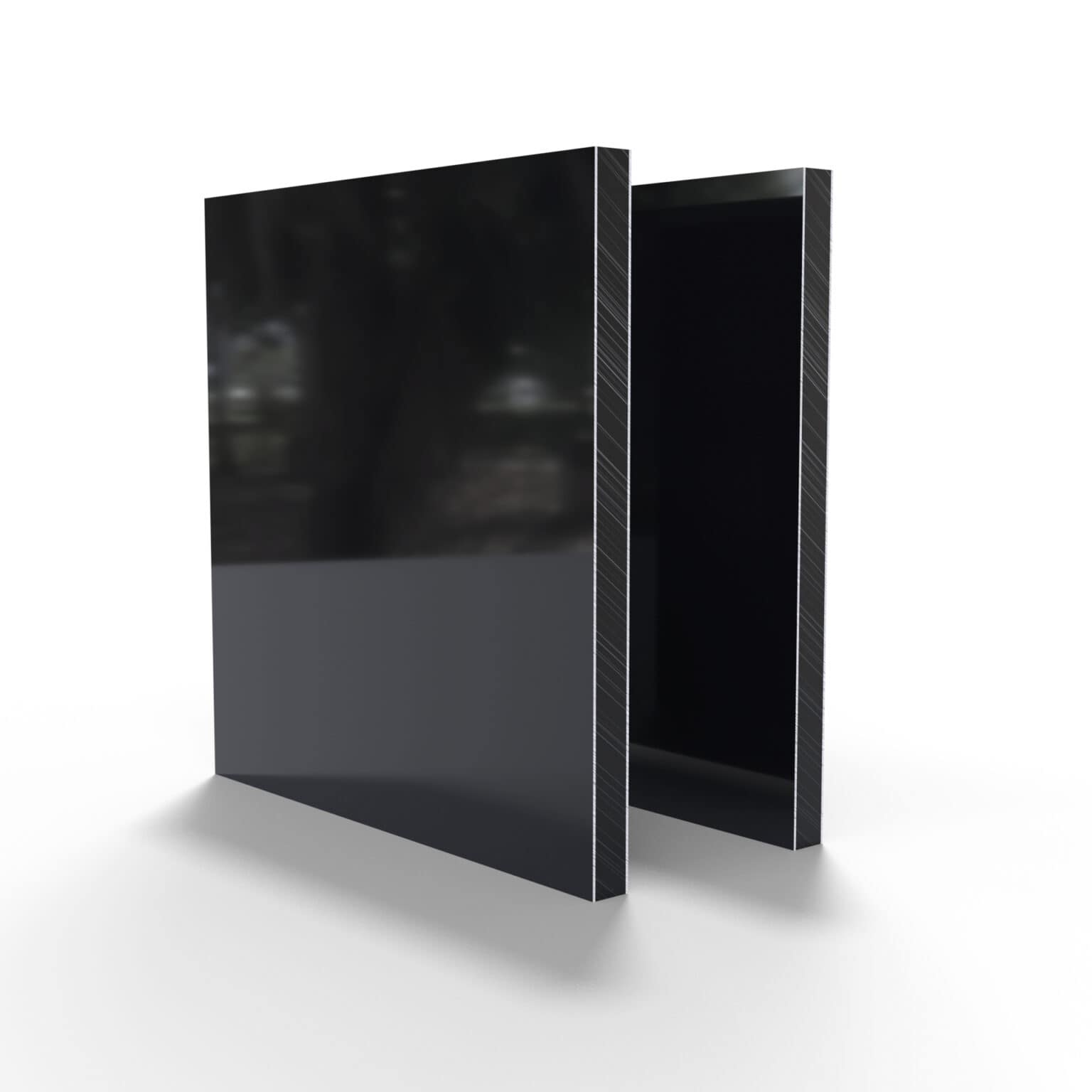 Alupanel zwart 3mm RAL 9005 mat/glans - Plexideal